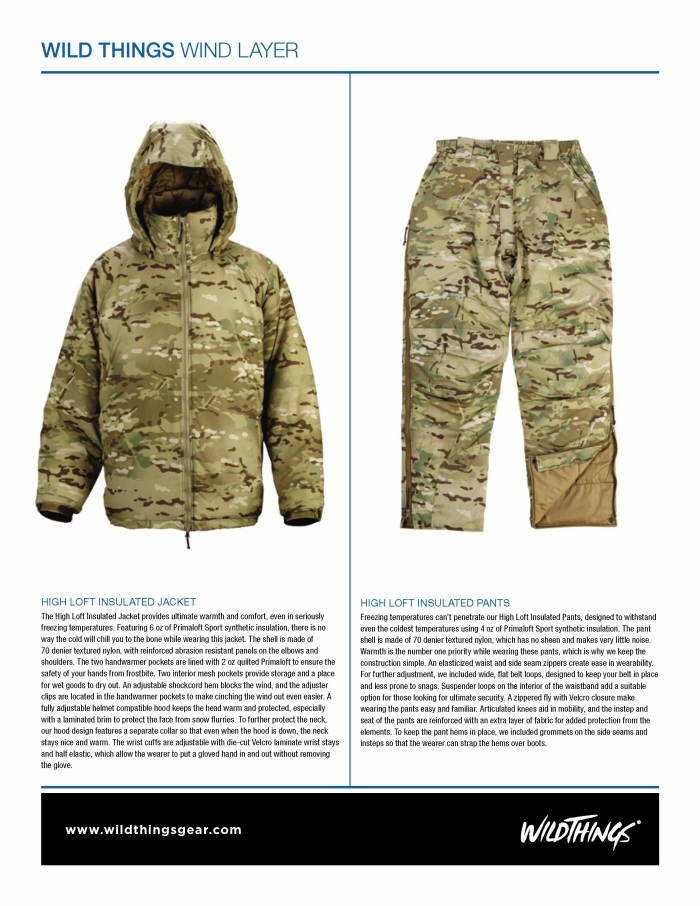 Wild Things - Tactical and Military Layering Systems by Samantha Aprea ...