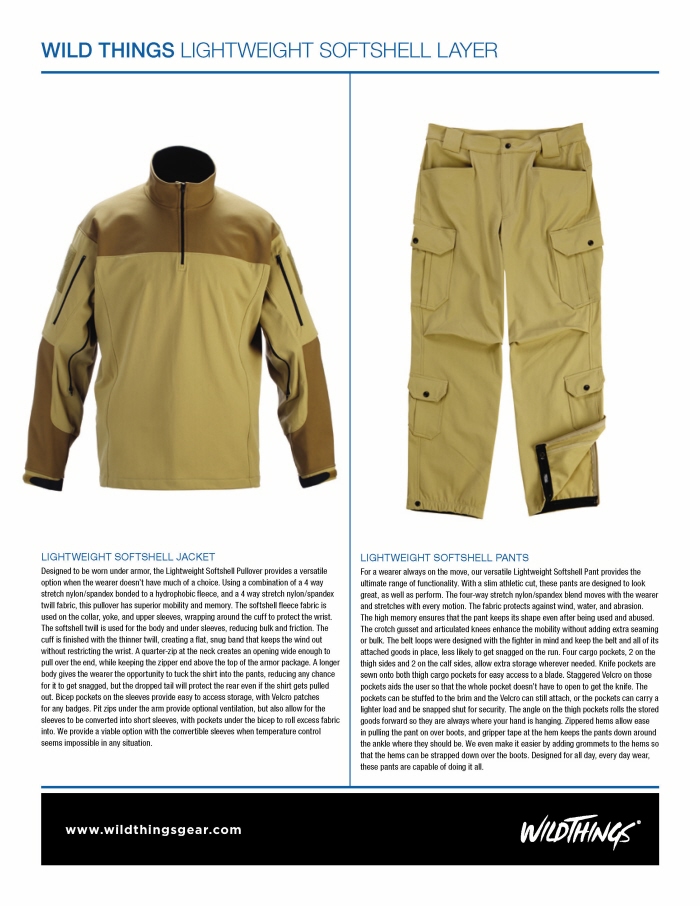 Wild Things - Tactical and Military Layering Systems by Samantha Aprea ...