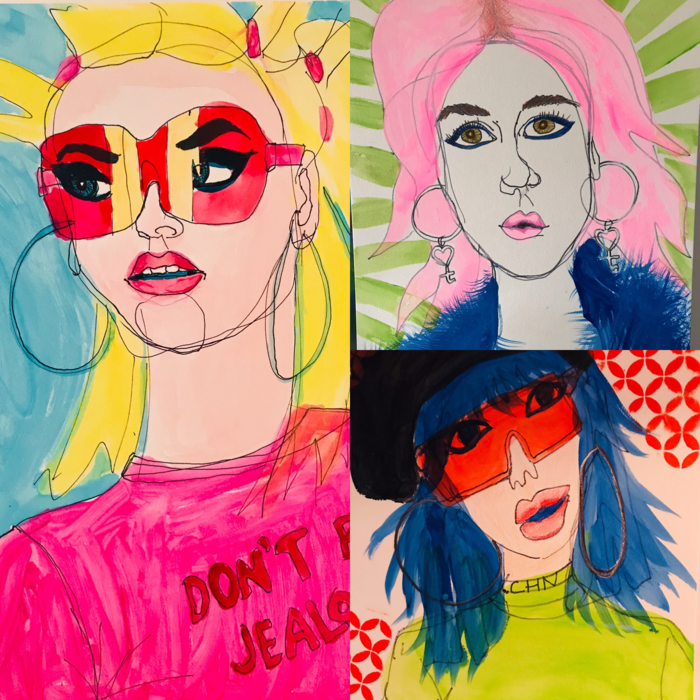 Pop Art projects by Kimberly Keesler at Coroflot.com