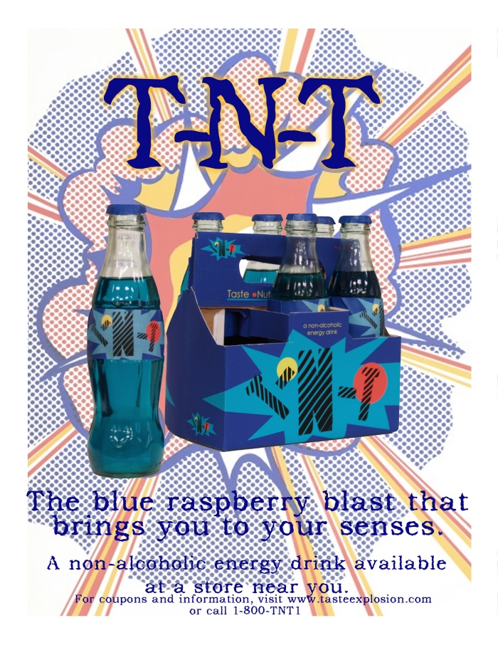 An upload by Jeanne Joy on Coroflot: to the project TNT Ads