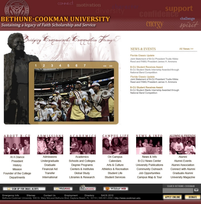 BCU Web/Print Designs by Bridgette Moore at Coroflot.com