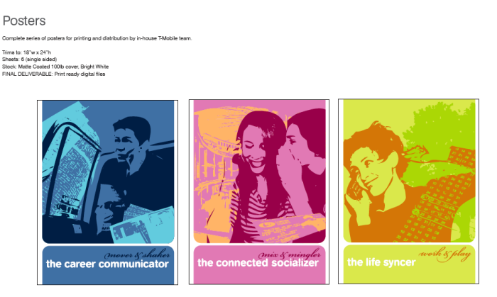 T-Mobile by Jennifer Pidgeon at Coroflot.com