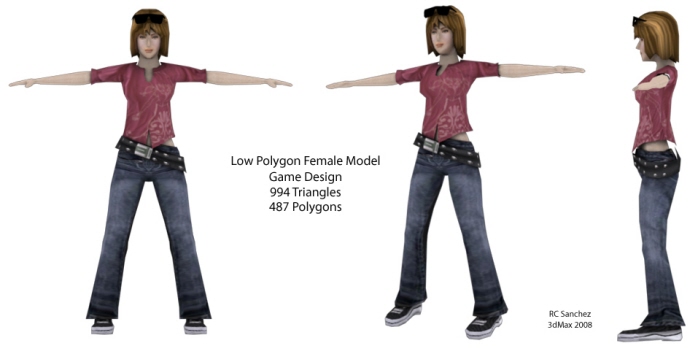 Game Design Models by Raphael Sanchez at Coroflot.com