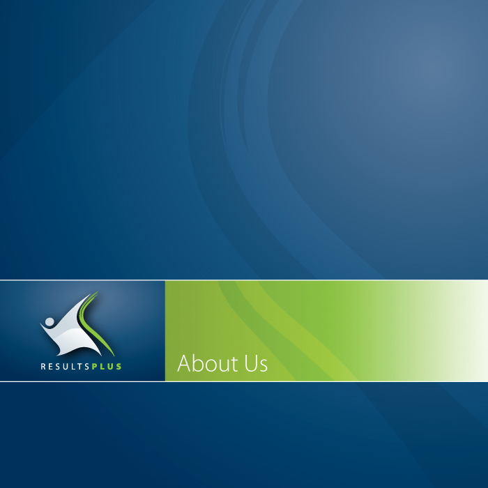 Results Plus Corporate Branding by Peter Appleby at Coroflot.com