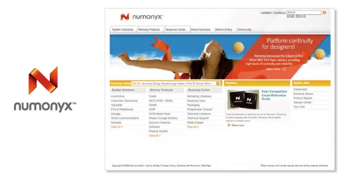 Numonyx by Michael Mescall at Coroflot.com