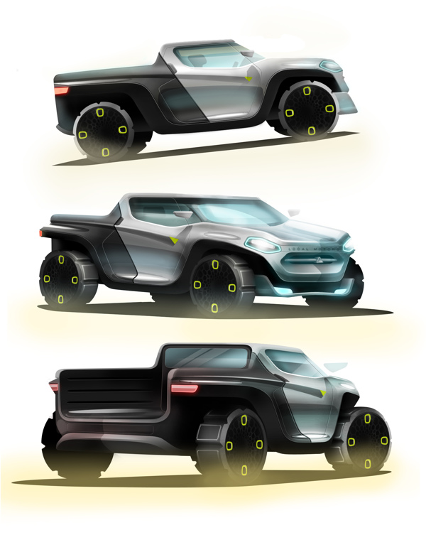 Concept Cars Shape Studies by Rafael Fernando daSilva at Coroflot.com