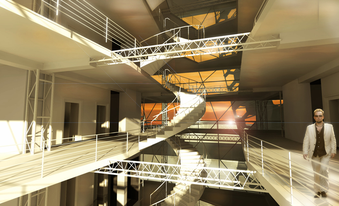 High-Rise Offices by arthur toth at Coroflot.com