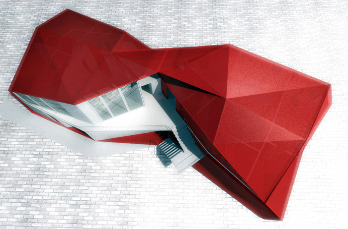 Mobius-Strip House by arthur toth at Coroflot.com