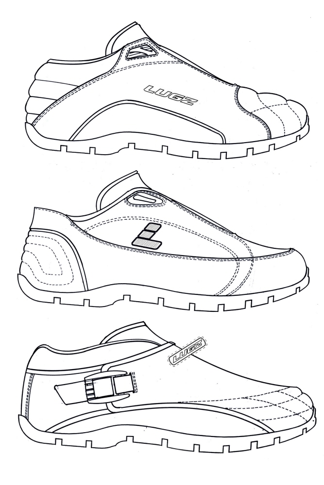 Footwear design by Ray Wu at Coroflot.com