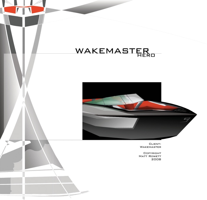 An upload by Matt Rowett on Coroflot: to the project Wakemaster HERO