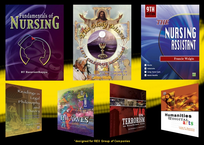 book covers by Maricar Paguinto at Coroflot.com