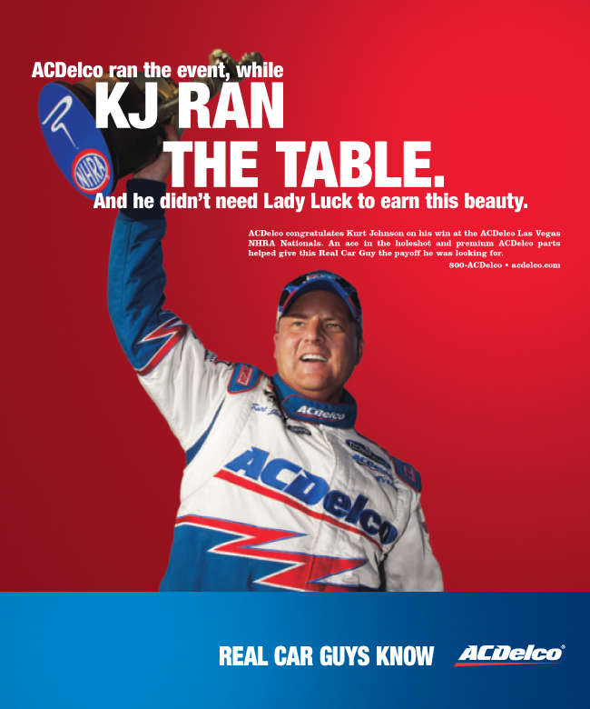 Motorsports Ads by Daniel Lindecker at Coroflot.com