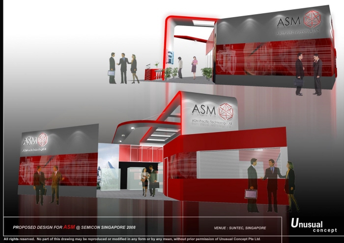 Exhibition ASM at Semicon Singapore 2008 by Eric Chong at Coroflot.com
