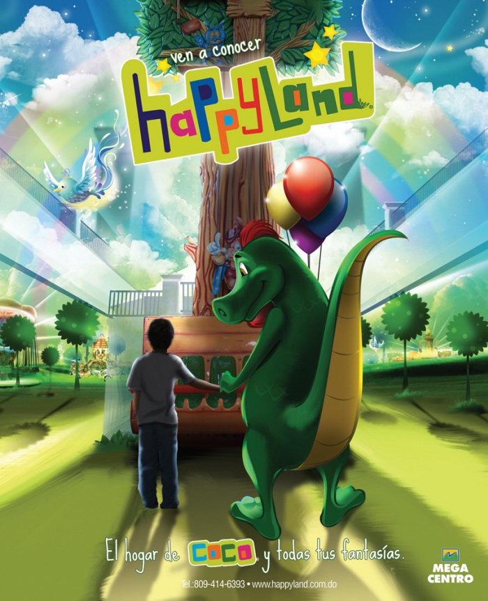 Happyland by Willy Gomez at Coroflot.com
