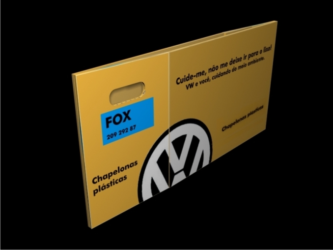 Volkswagen cardboard package by Diego Silvério at Coroflot.com