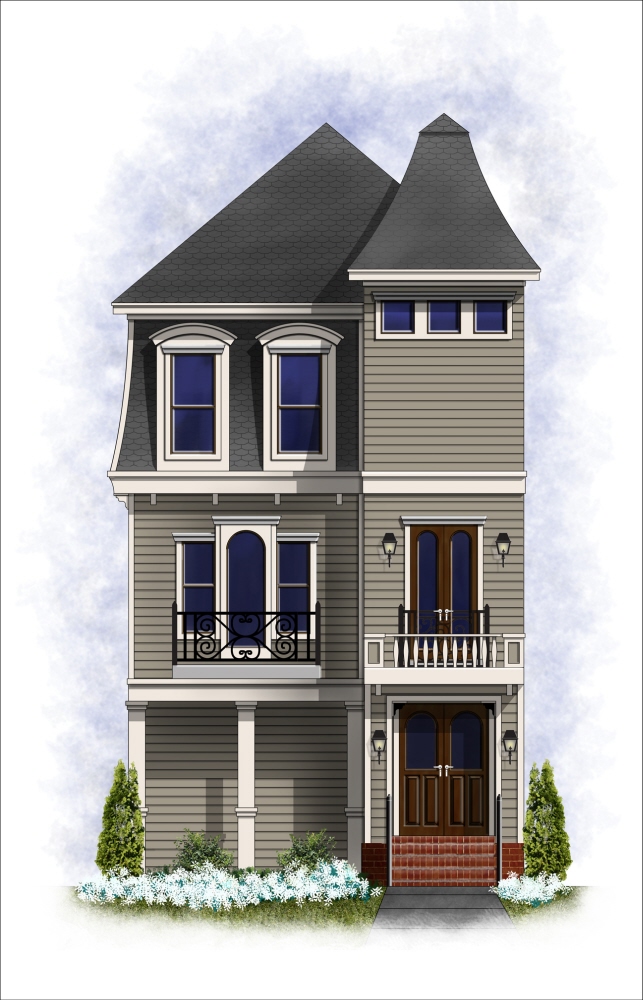 2D Architectural Renderings by Matthew Achey at Coroflot.com