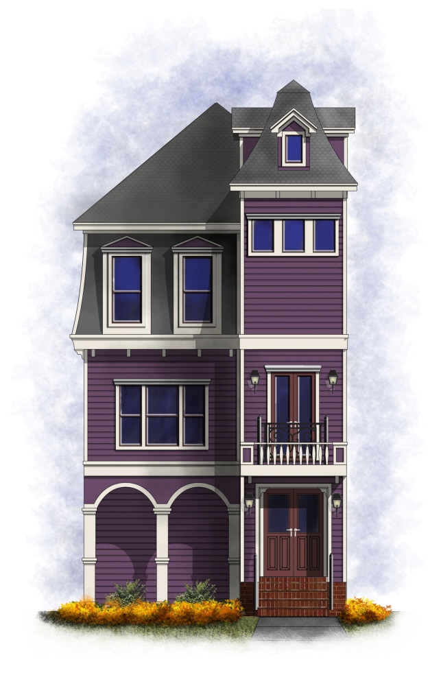 2D Architectural Renderings by Matthew Achey at Coroflot.com