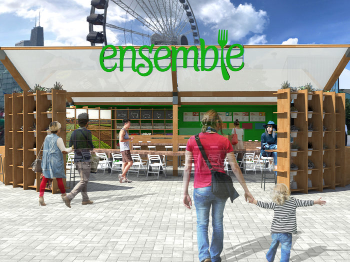 Ensemble Pop-Up Cafe by Carlos Ferreira at Coroflot.com