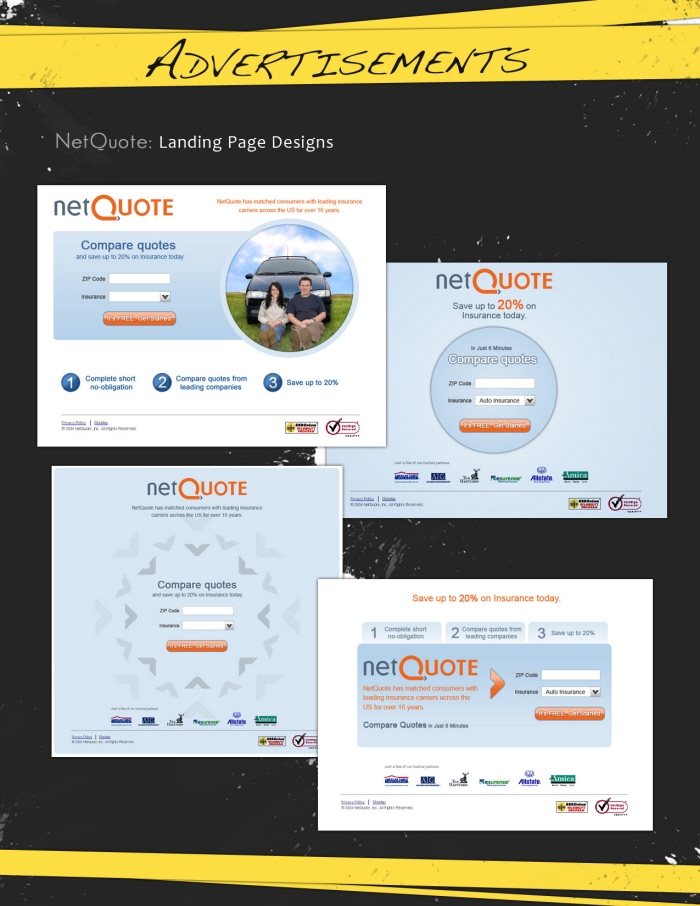 Advertisements by Greg Althoff at Coroflot.com