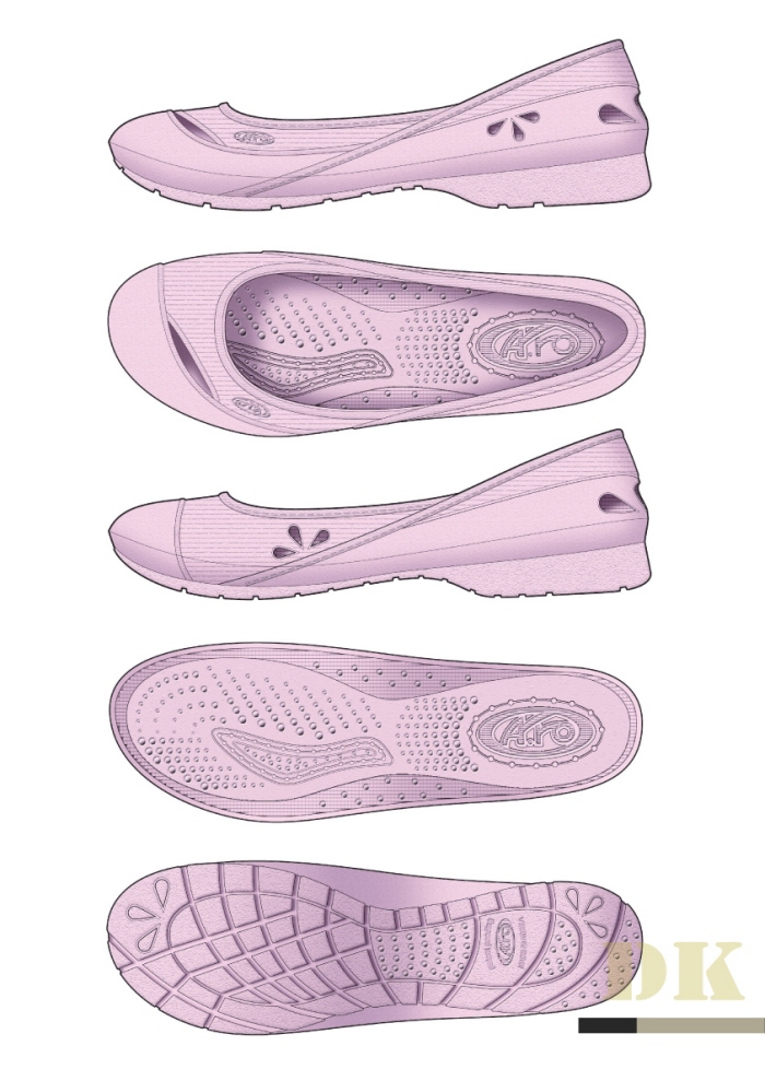 Phylon injection technique by DM .KANG at Coroflot.com