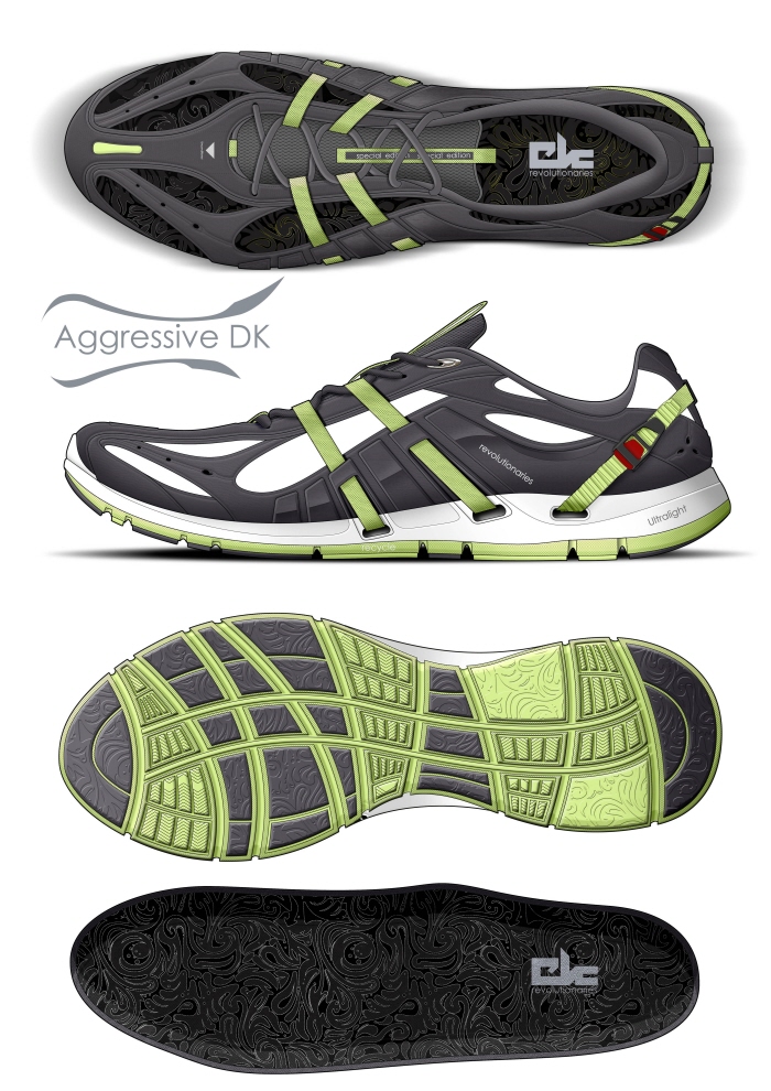 Phylon injection technique by DM .KANG at Coroflot.com