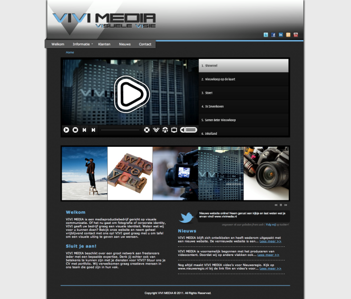 Web Design by Kristel van den Akker at Coroflot.com