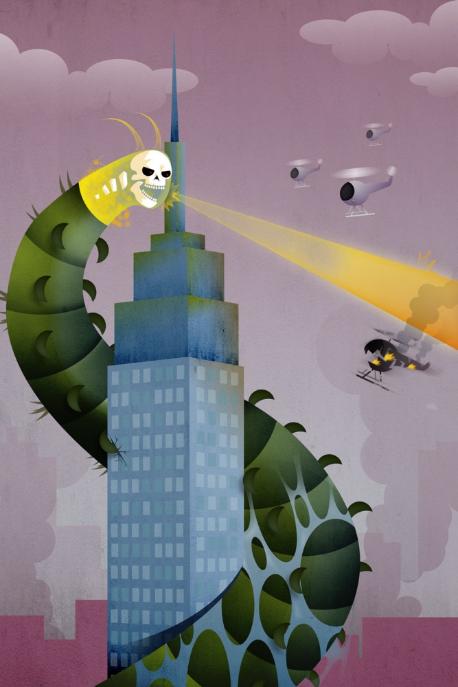 Giant Mutant Creatures by Ryan Boyle at Coroflot.com