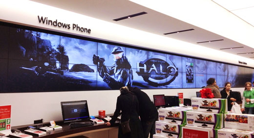 Microsoft Store Video Wall by Ryan Boyle at Coroflot.com