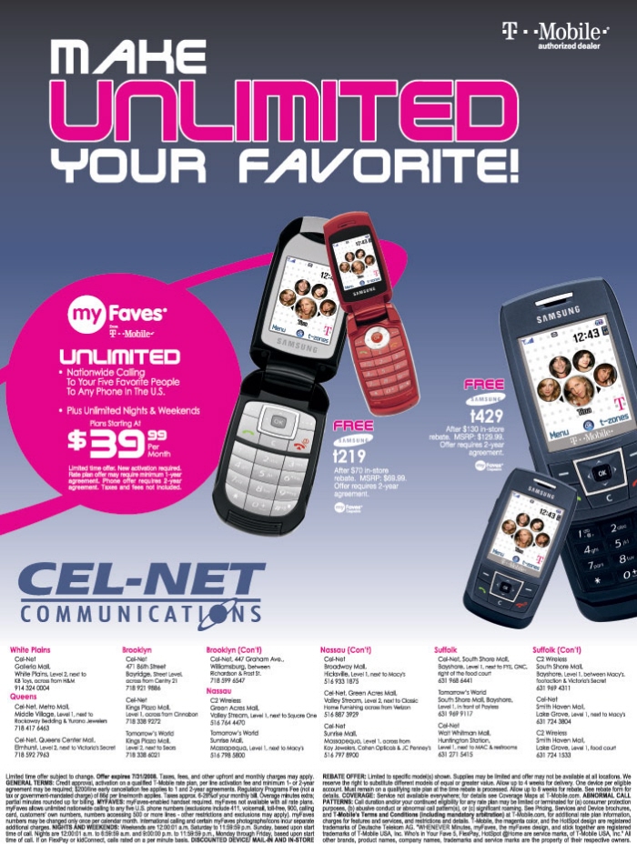 T-Mobile Print Ads by Tom Freeland at Coroflot.com