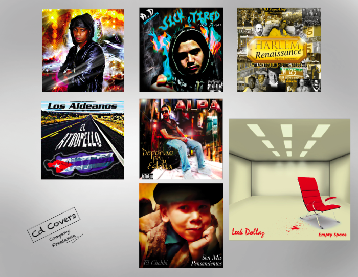 Music Promo & CD Covers by Vladimir Rodriguez at Coroflot.com