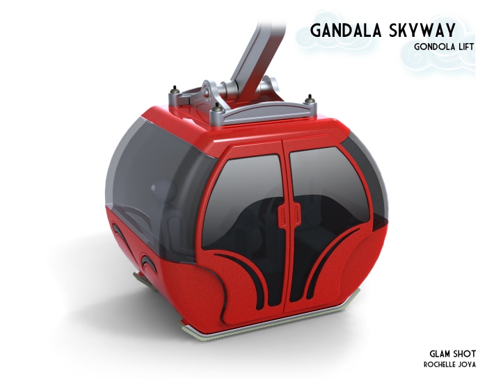 Gandala Skyway- Gondola Lift by Rochelle Lozano at Coroflot.com