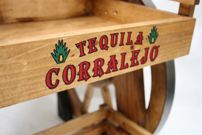 Corralejo - Rustic Tequila Cart by Rochelle Lozano at Coroflot.com