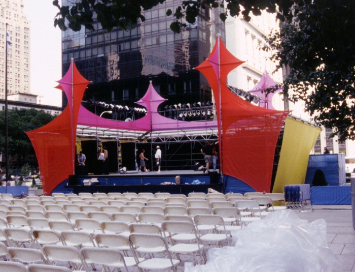 Dance Stage at World Trade Center NY - 2000 by Jeremy Thom at Coroflot.com
