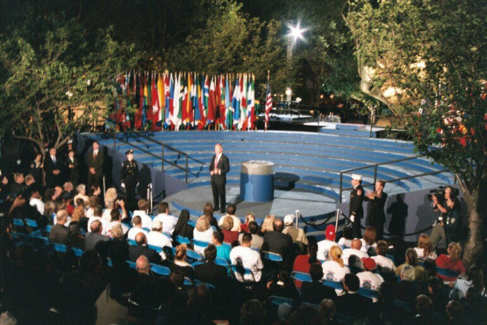 World Trade Center - First Year Commemoration Event - 2002 by Jeremy ...