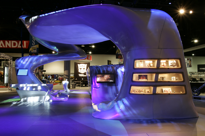 Sci-Fi Booth - Comic-Con 2005-07 by Jeremy Thom at Coroflot.com