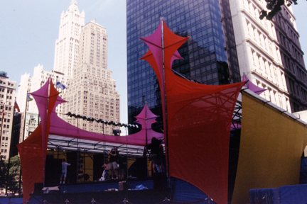 Dance Stage at World Trade Center NY - 2000 by Jeremy Thom at Coroflot.com
