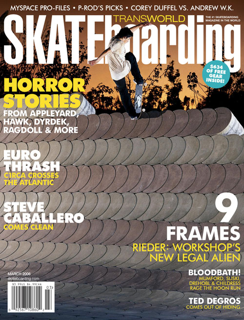 Transworld Skateboarding Covers by Randy Laybourne at Coroflot.com