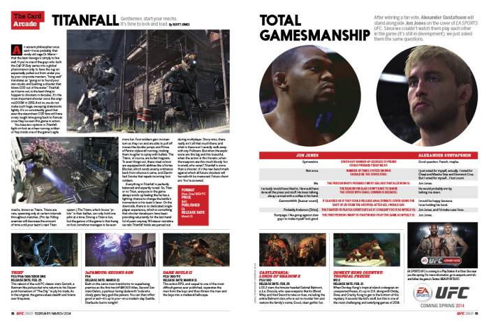 UFC Magazine Columns by Randy Laybourne at Coroflot.com