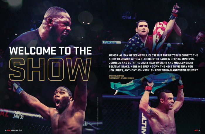 UFC Magazine Features by Randy Laybourne at Coroflot.com