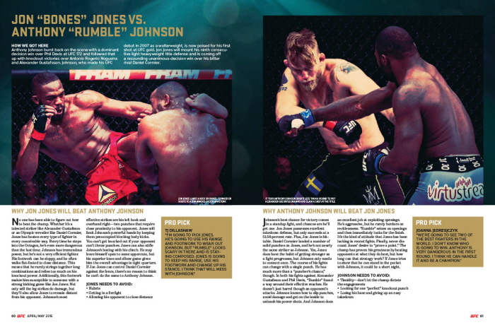 UFC Magazine Features by Randy Laybourne at Coroflot.com