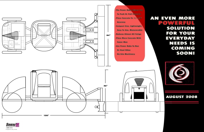 Somero Power Rake Redesign by Stephen Bosio at Coroflot.com
