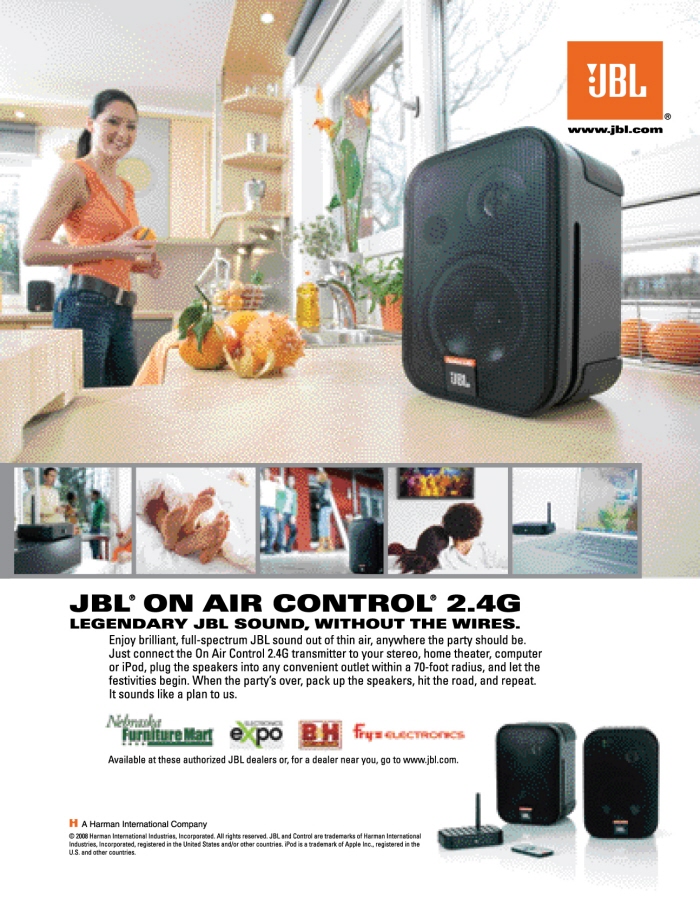 Additional JBL Ads by Michael Keeley at Coroflot.com