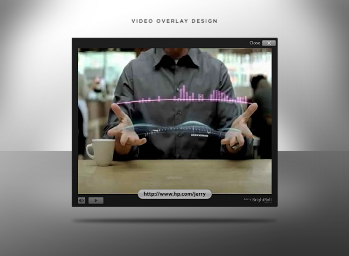 Web Design for Brightroll by Bill Tani at Coroflot.com