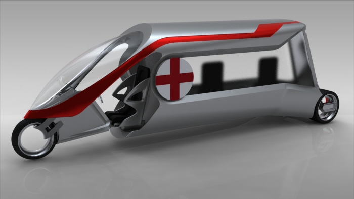 Final Project - Three Wheeler Ambulance by Renato Bondioli at Coroflot.com