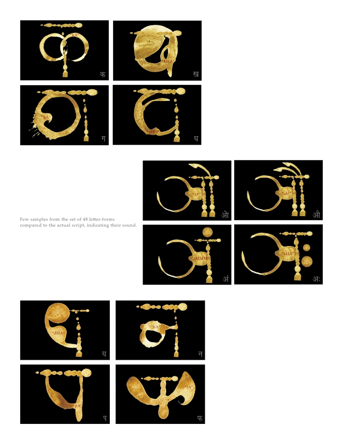Hindi Chai Font Design by Anubhuti Desai at Coroflot.com