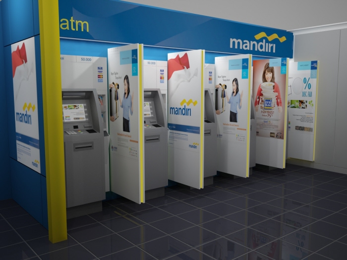 ATM Bank Mandiri by Arya Nugraha at Coroflot.com