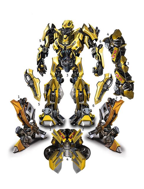 Transformers paper toys by Paul Kouppas at Coroflot.com