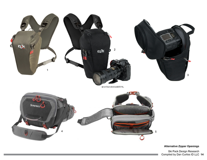 Ski Pack Design Research by Dan Curtiss at Coroflot.com