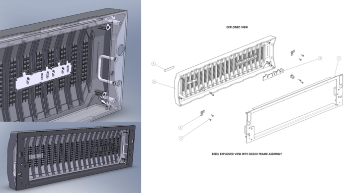 Network Server Bezel By Jin Chai At