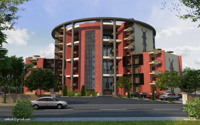 EXTERIOR-RENDER by Ankit tak at Coroflot.com